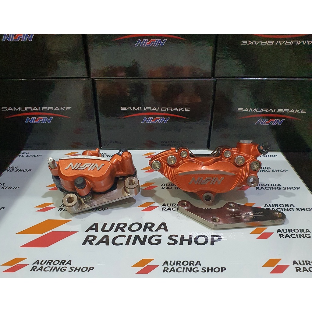 Jual PAKET KALIPER NISSIN SAMURAI SET 4 PISTON & 2 PISTON YAMAHA XMAX ...