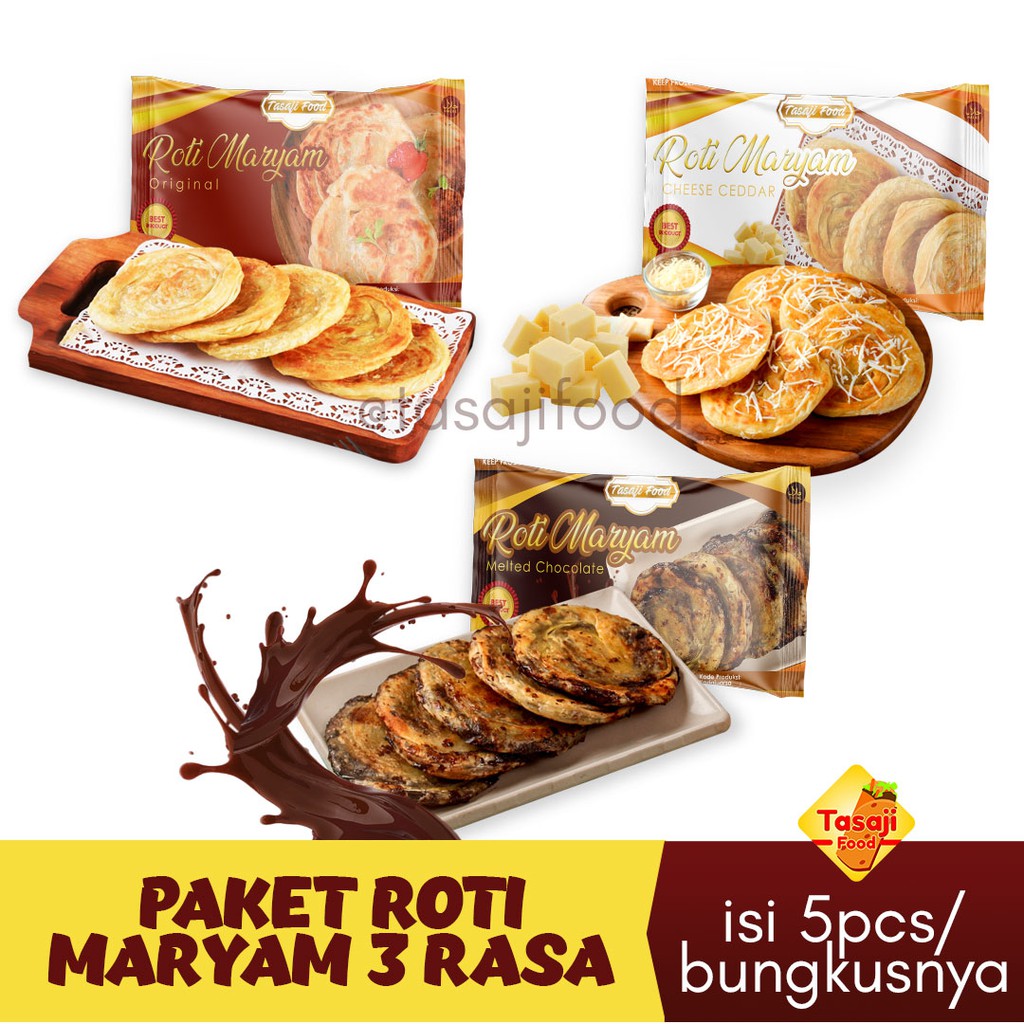 Jual Paket Roti Maryam Tiga Rasa | Shopee Indonesia