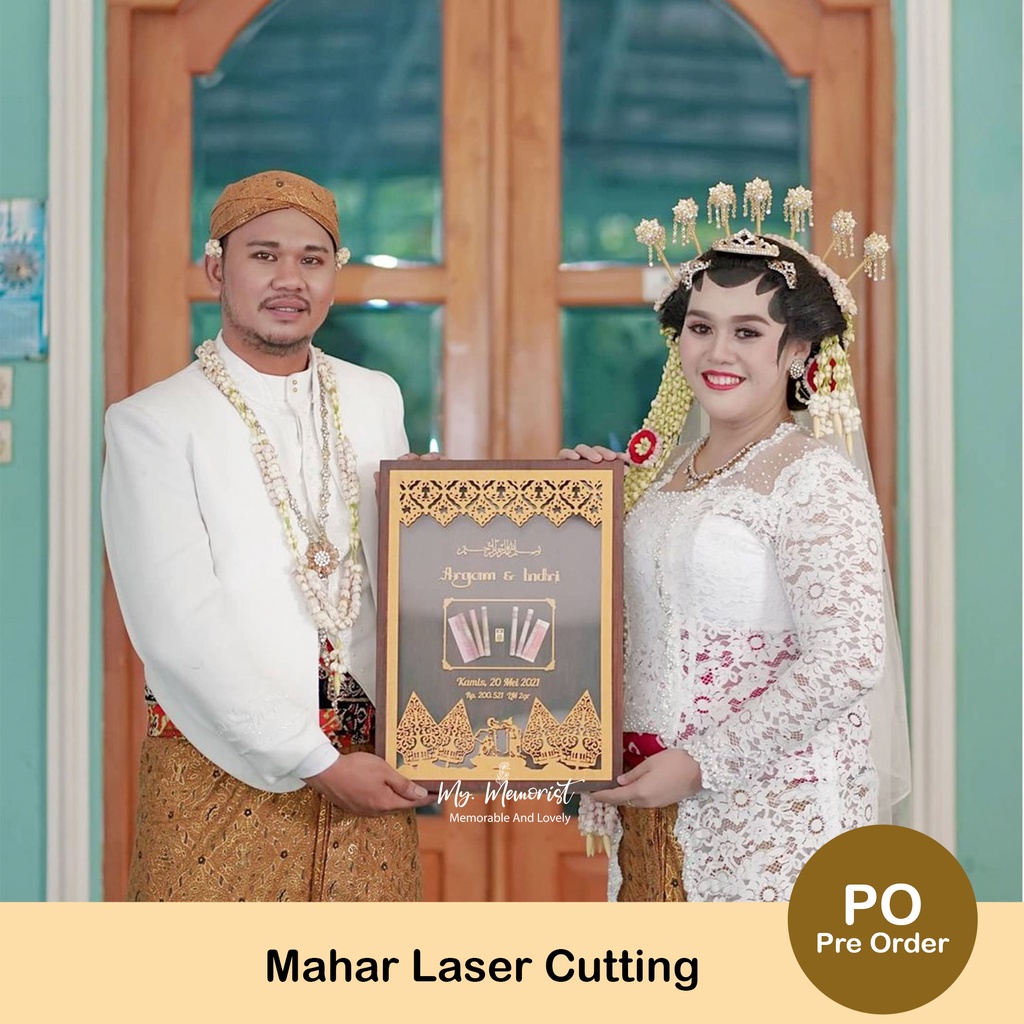 Jual Mahar Laser Cutting Mahar Ukiran Adat Indonesia 33 X 44 CM ...