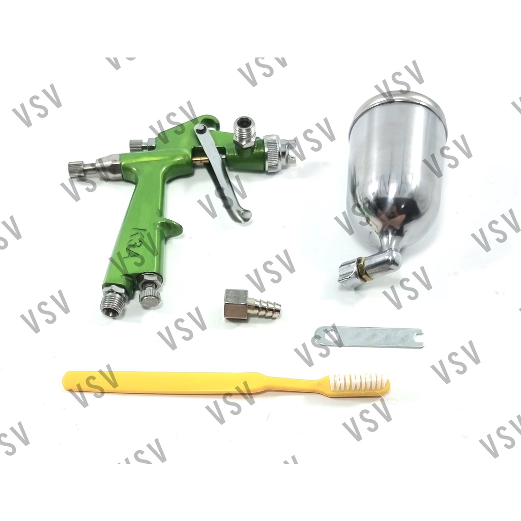 Jual TEKIRO Spray Gun K3A Semprotan Cat K-3A Spet Cat Tabung Atas Alat ...