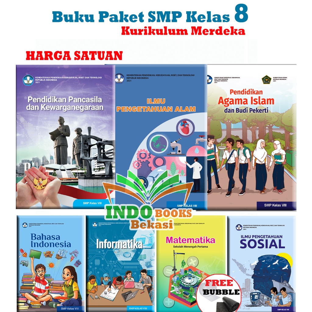 Jual Buku SMP Kelas 8 / VIII Kurikulum Merdeka / Kurikulum Penggerak (BUKU SISWA) | Shopee Indonesia