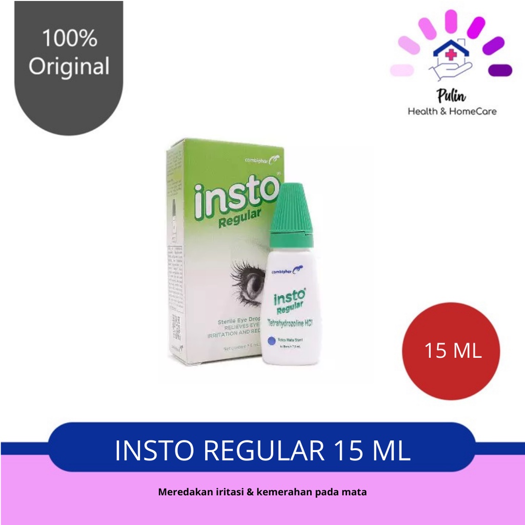 Jual Insto Reguler Eye Drops 15 ml - 7,5 ML | Shopee Indonesia