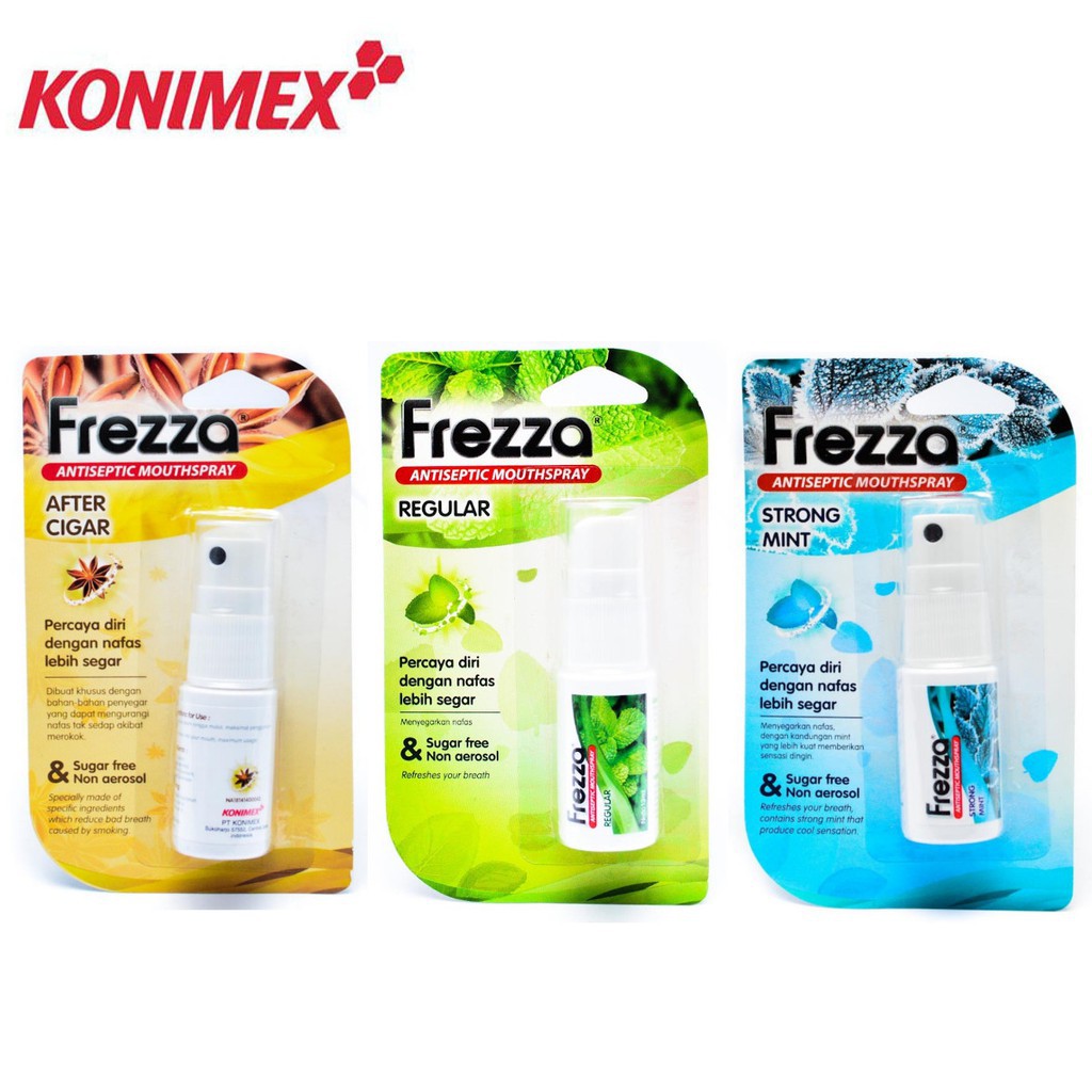 Jual Frezza Mouthspray Spray Semprot Antiseptik Penyegar Napas | Shopee ...