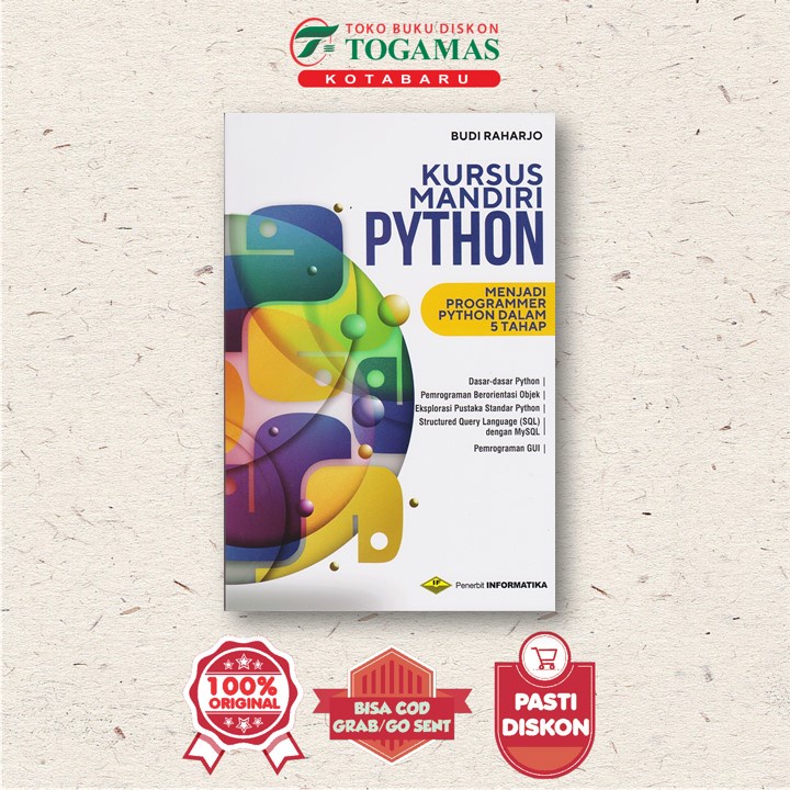 Jual KURSUS MANDIR PYTHON - BUDI RAHARDJO | Shopee Indonesia Jual KURSUS MANDIR PYTHON - BUDI RAHARDJO | Shopee Indonesia