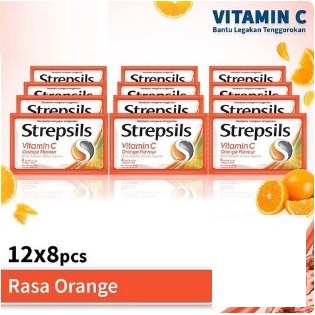 Jual Strepsils Vitamin C 12x8 - Strepsils BOX - Permen Pereda ...