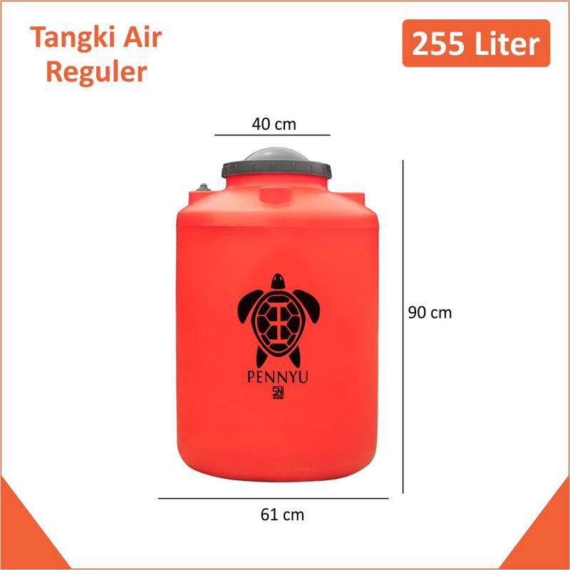 Jual Tangki Air - Tandon - Toren 255 liter Pennyu Orange | Shopee Indonesia