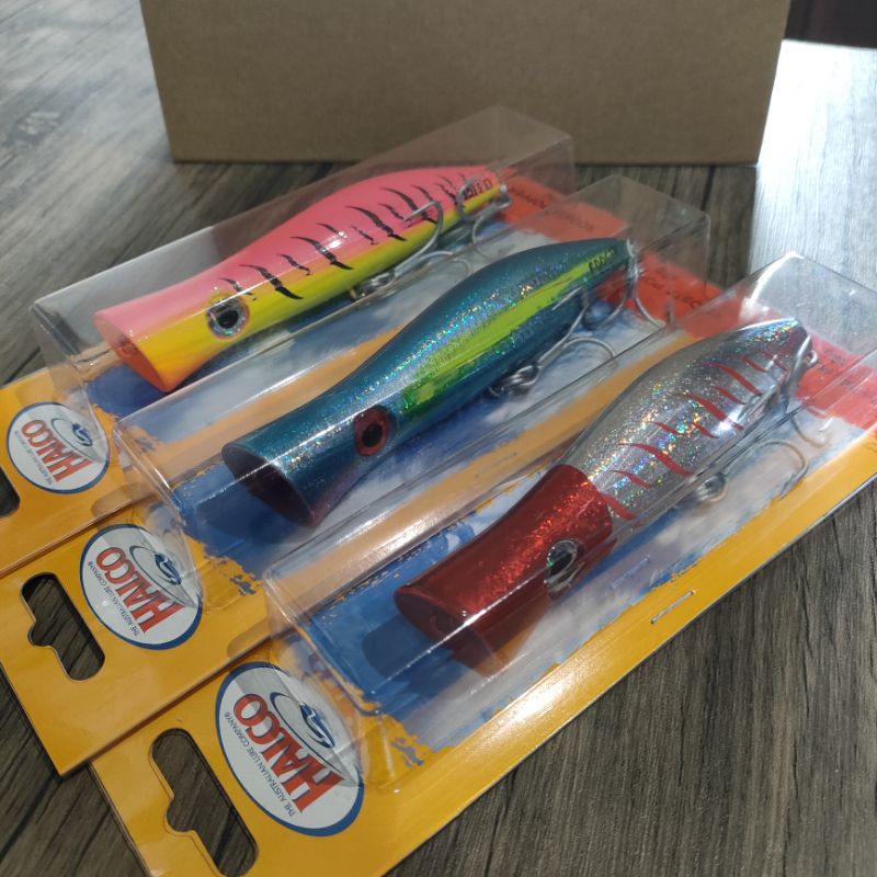 Jual Lure HALCO Roosta Popper 105 30g 135 49g 160 78g Umpan Popping | Shopee Indonesia