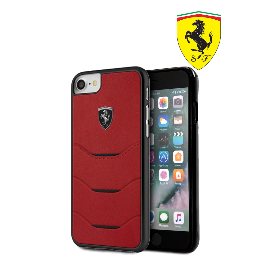 Jual Ferrari - Heritage Leather Case / Casing iPhone 7 Plus / iPhone 8 ...