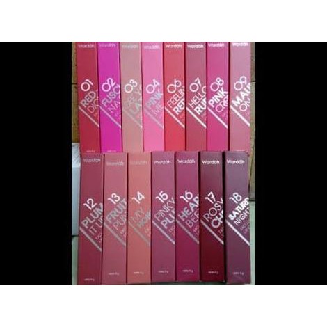 Jual Wardah Exclusive Matte Lip Cream Original - Lipstick Mate ...