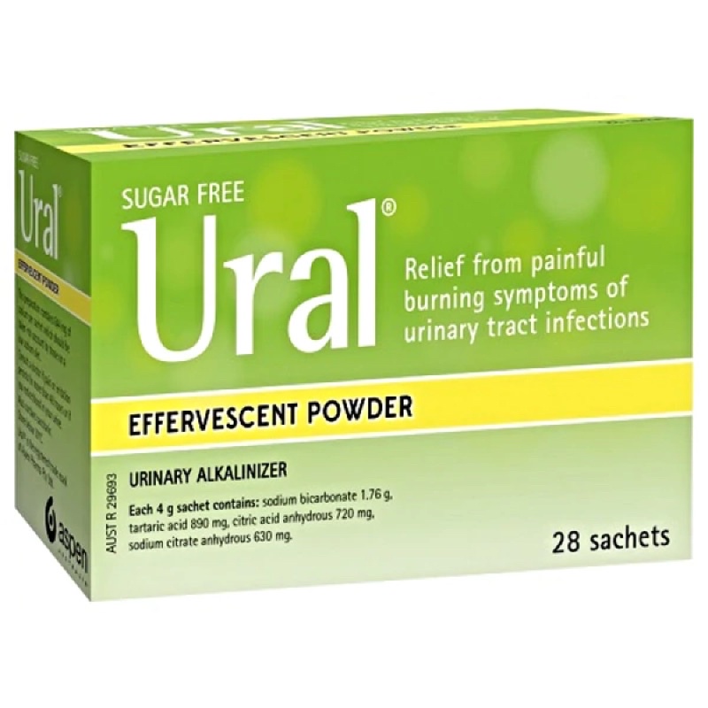 Jual BAREBEAUTYHOUSE - URAL Urinary & Systemic Alkaliniser, 28 sachets ...