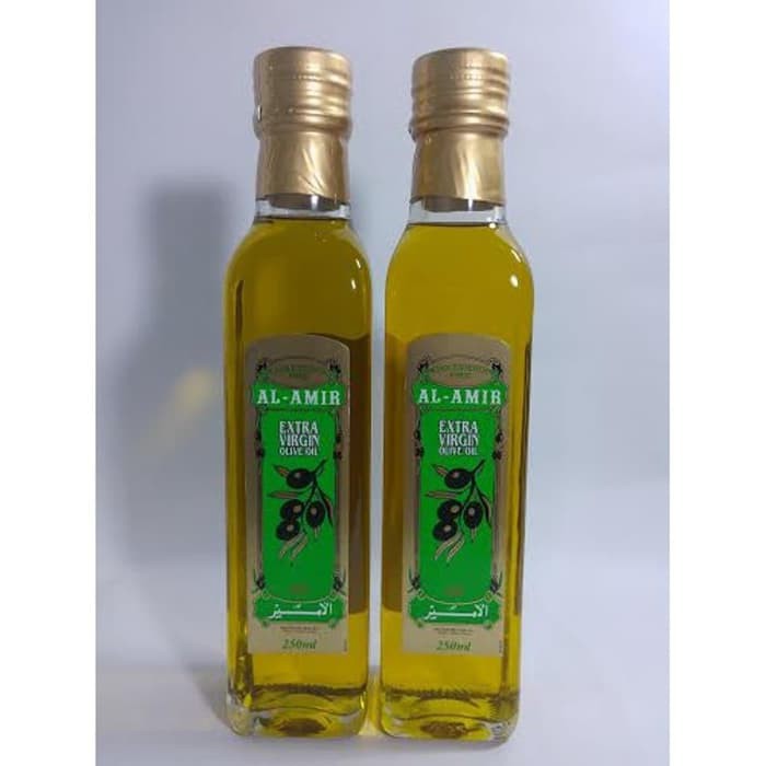 Jual Minyak Zaitun AL-Amir Extra Virgin Olive Oil isi 250 ml | Shopee ...