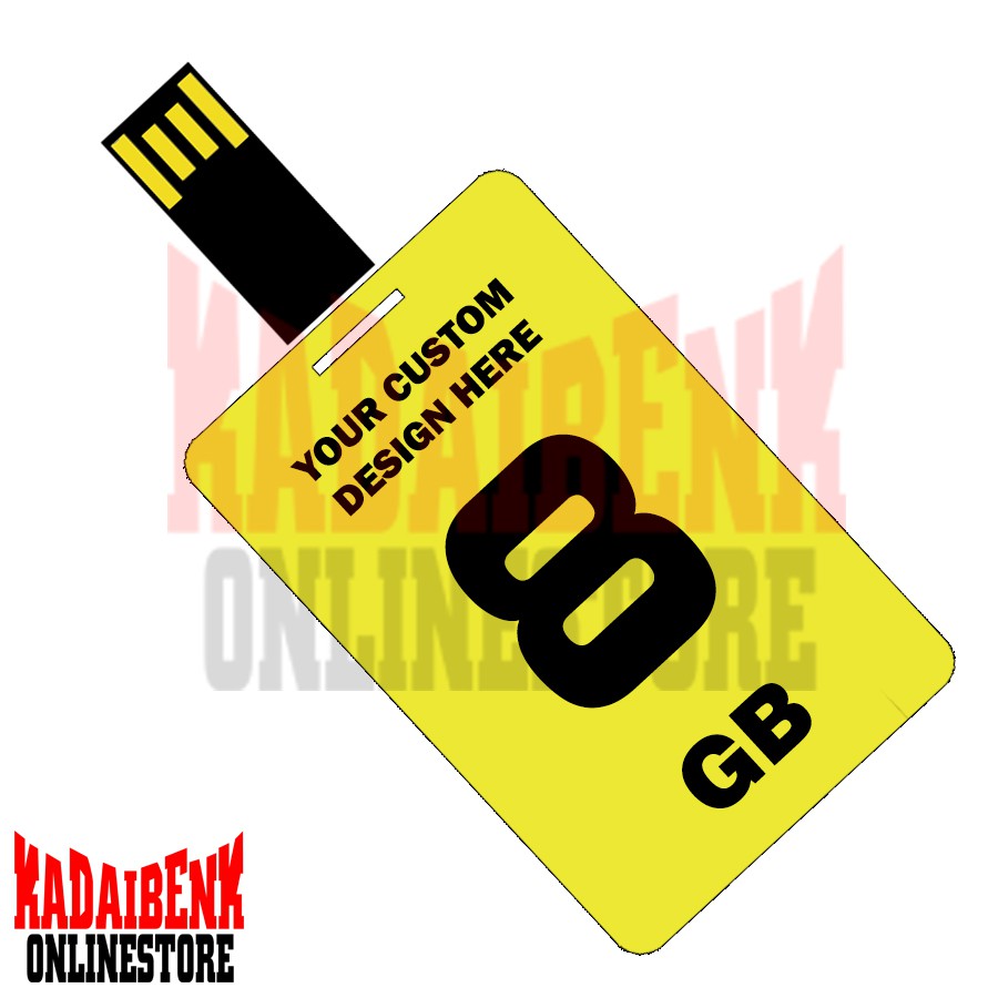 Jual Flashdisk Card Desain Custom - Kapasitas 8GB | Shopee Indonesia