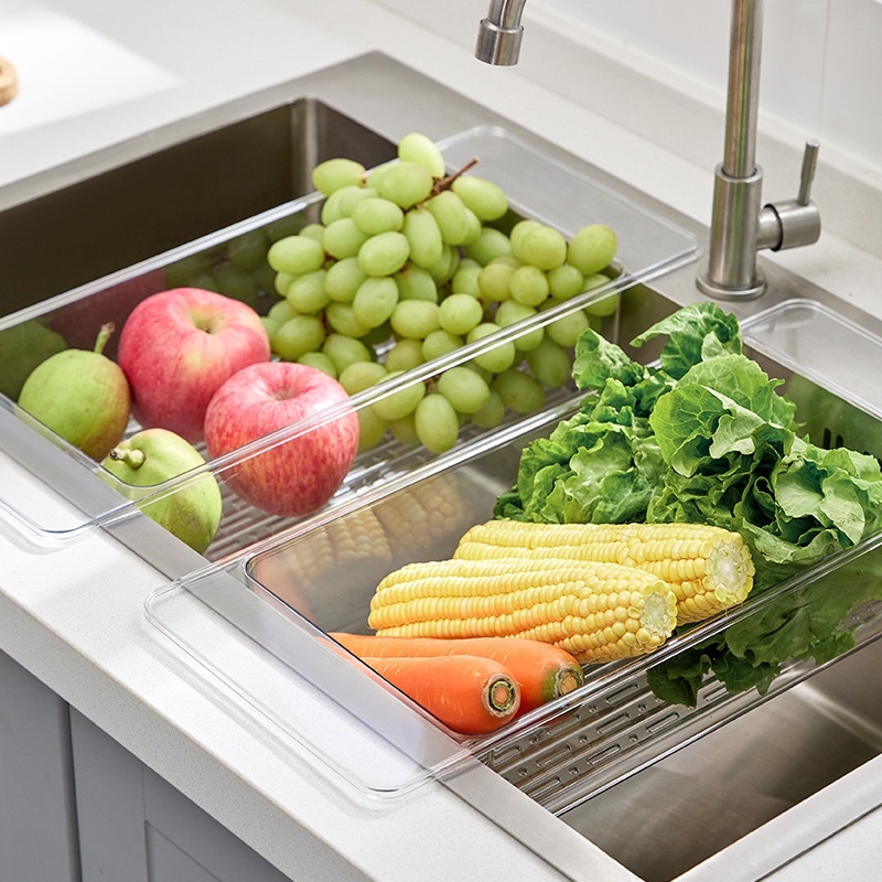 Jual NUANSA - MIZUKI keranjang tiris atas sink serbaguna untuk sayur ...