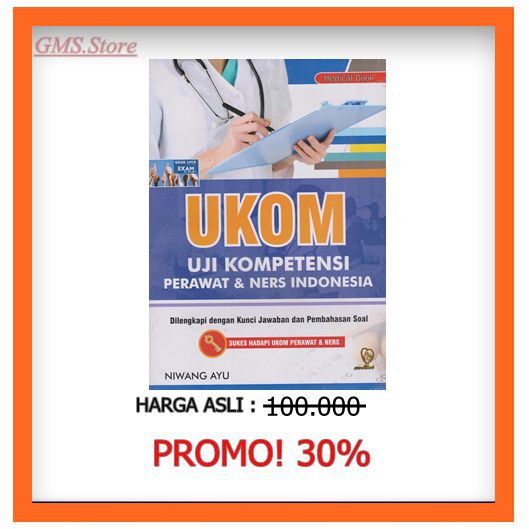 Jual UKOM UJI KOMPETENSI PERAWAT & NERS INDONESIA | Shopee Indonesia