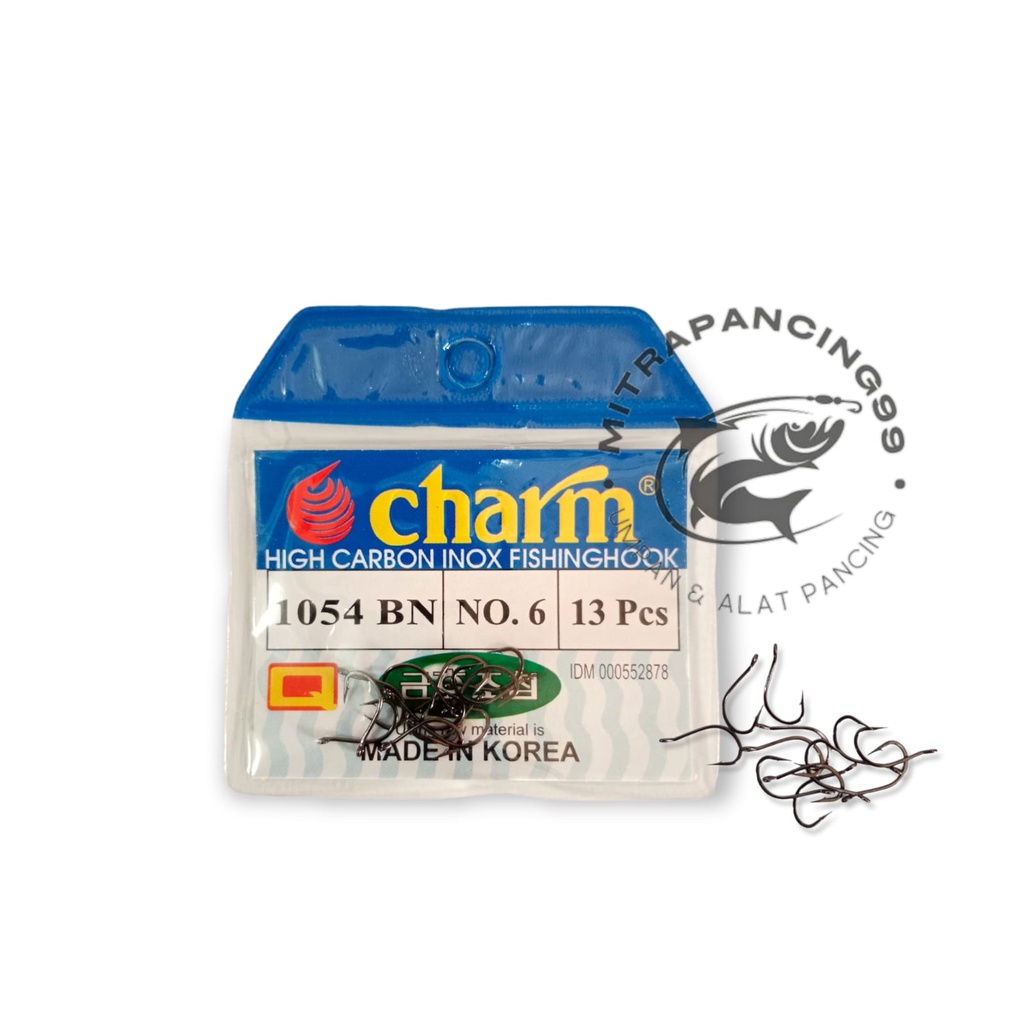 Jual Mata Kail Charm 1054 BN - Kail Pancing Size 1-15 | Shopee Indonesia