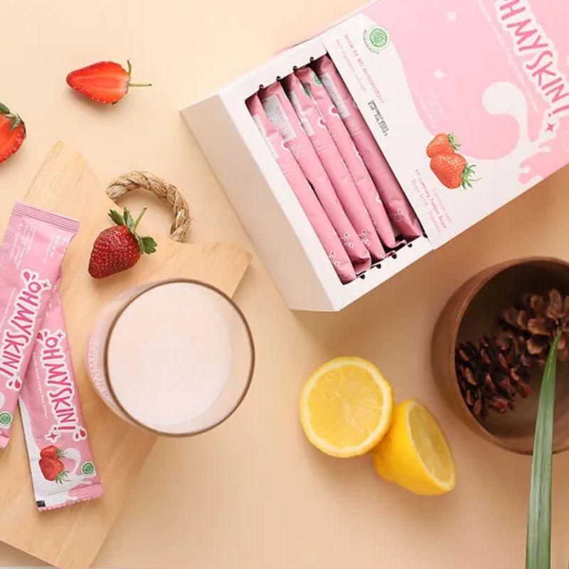 Jual oh my skin collagen drink (Ecer)/ohmyskin collagen drink | Shopee ...