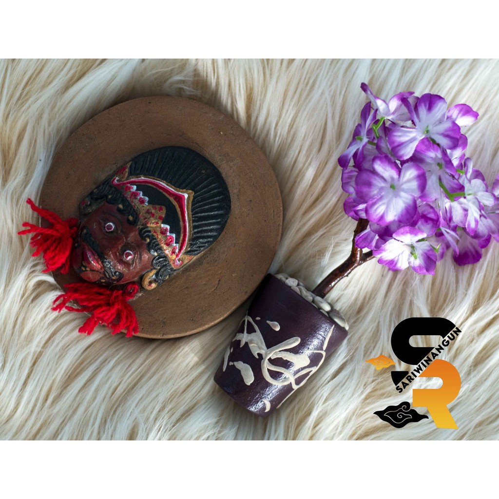 Jual Hiasan Dinding/Tembok Topeng Gerabah Tradisional Cirebon (SAMBA ...