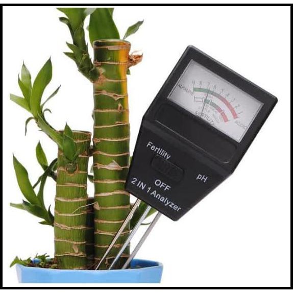 Jual 2 IN 1 FERTILITY DAN PH METER TANAH UKUR KESUBURAN TANAH TANAMAN ...