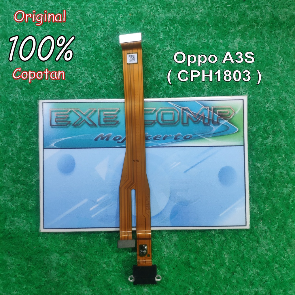 Jual Oppo A3S (CPH1803) Fleksibel konektor cas / flexibel charger ...