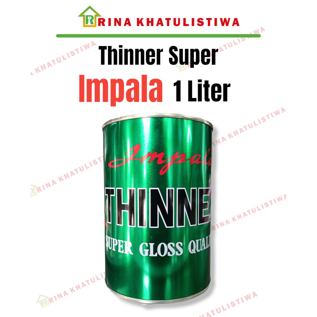 Jual Thinner Super Impala 1L | Thinner Impala 1L | Shopee Indonesia