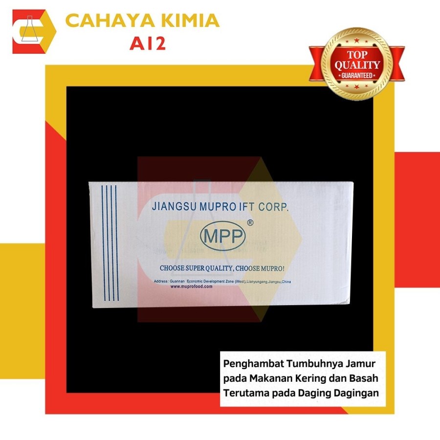 Jual Potassium Sorbate Food Grade ex.RRC - Mupro 1 dus (25 kg) INSTANT ...