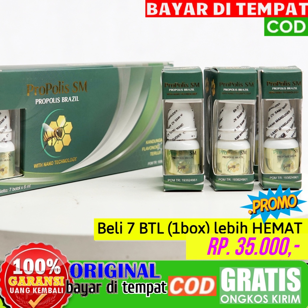 Jual PROPOLIS sm ORIGINAL Asli Brazil kualitas GOLD sebagai Obat ...