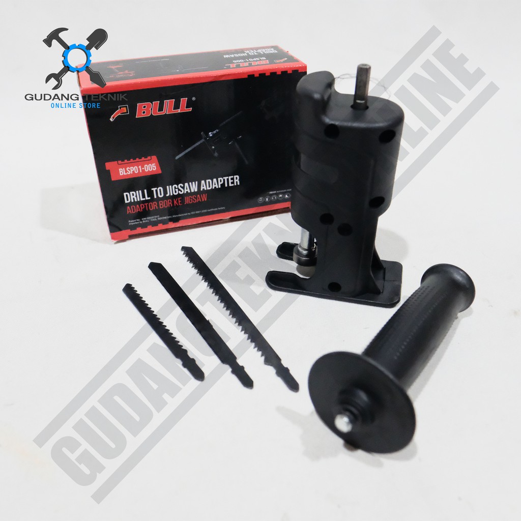 Jual BULL Adaptor Bor Gergaji Drill Adapter Konektor Bor Ke Gergaji ...