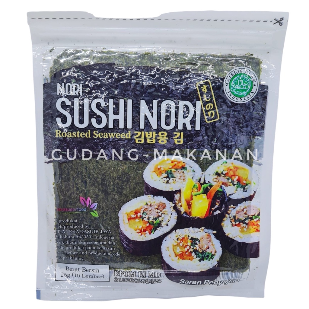Jual Sushi Nori Halal isi 10 Lembar | Shopee Indonesia