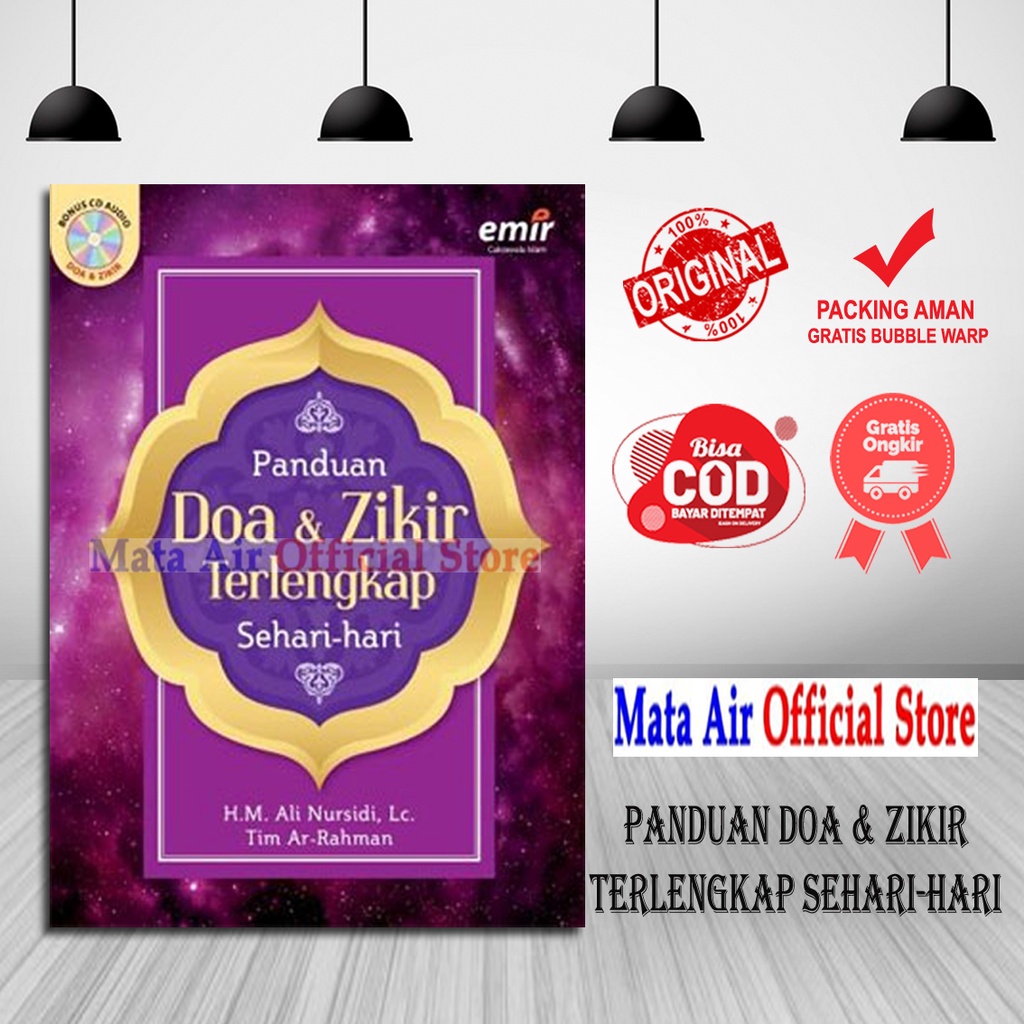 Jual ORIGINAL PANDUAN DOA & ZIKIR TERLENGKAP SEHARI-HARI - ALI NURSIDI ...
