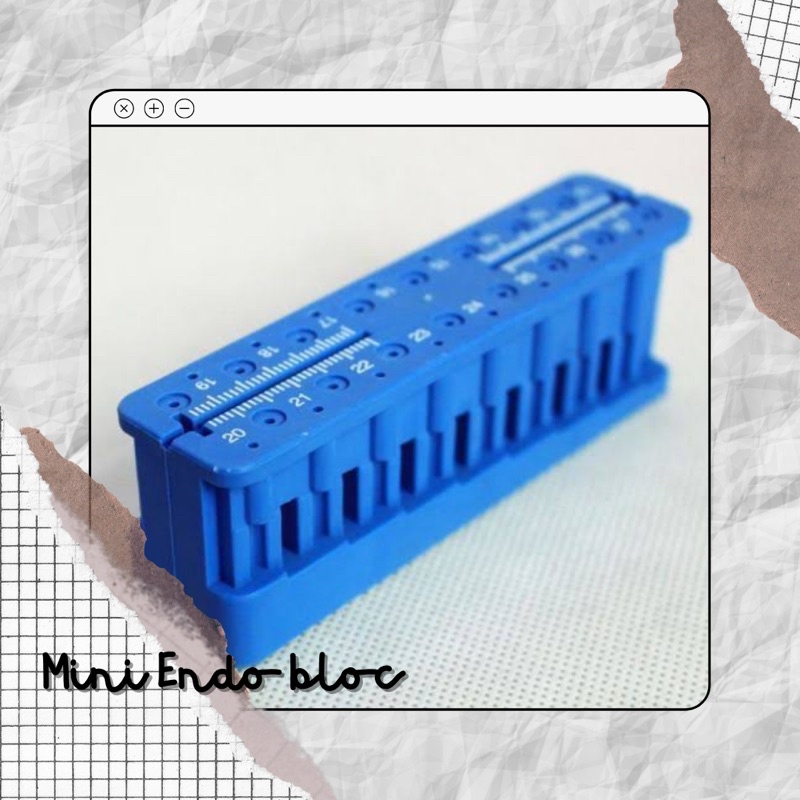 Jual MINI ENDO BLOC | MINI ENDO BLOCK | ENDOBLOC | ENDOBLOCK | Shopee ...
