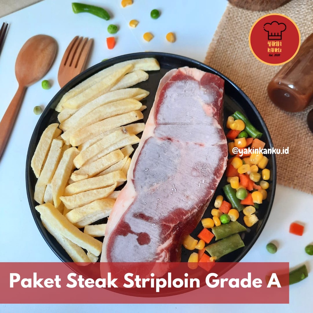 Jual Daging Sapi / Paket Grill Steak Komplit / Aust.Beef Striploin ...