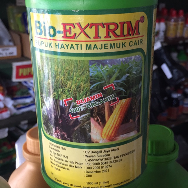 Jual Pupuk organik cair lengkap dengan perangsang zpt merk BIO EXTREM ...