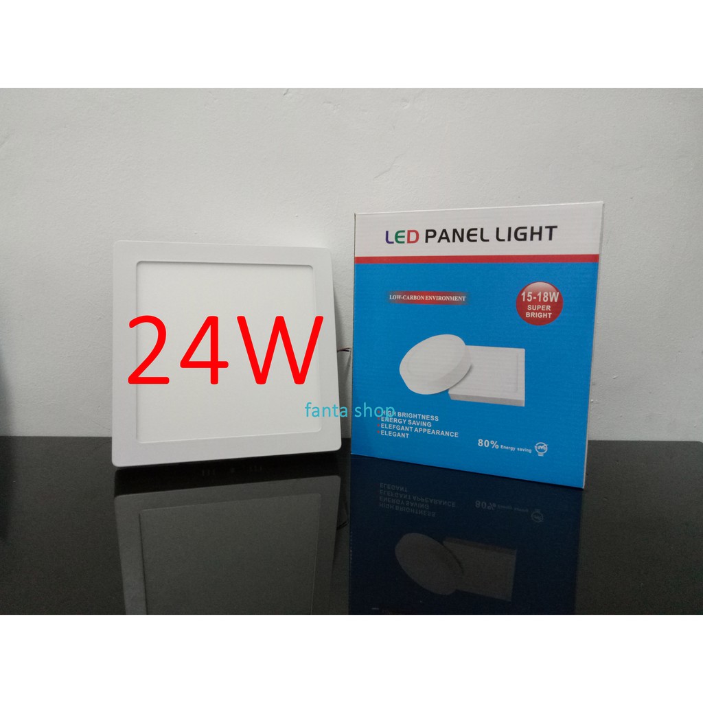 Jual Lampu Panel LED Petak 24 Watt/ Lampu plafon LED Tanjungpinang ...