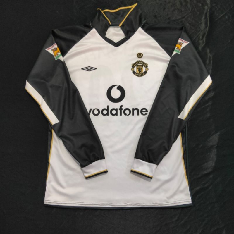Jual Jersey MU 2001 Classic Full Printing Custom | Shopee Indonesia