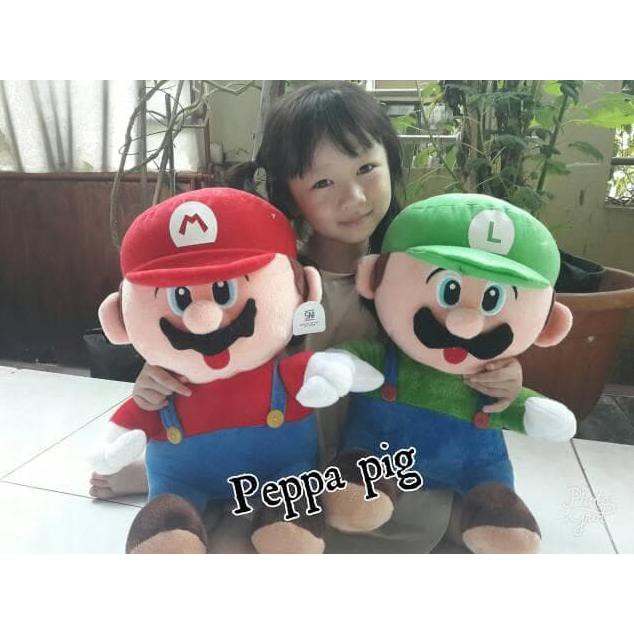 Jual BONEKA SUPER MARIO BROSS DAN LUIGI BAHAN IMPORT BM2287 GT45 ...