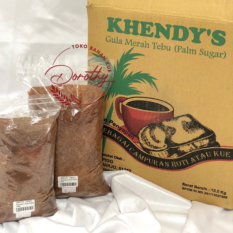 Jual GULA PALEM / PALM SUGAR KHENDY’S REPACK 500 GRAM | Shopee Indonesia
