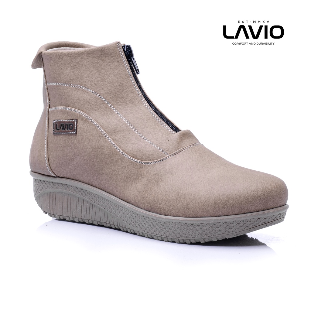 Jual Sepatu Sneakers Boots Wanita Cewe Keren Korea Kekinian Lavio ...