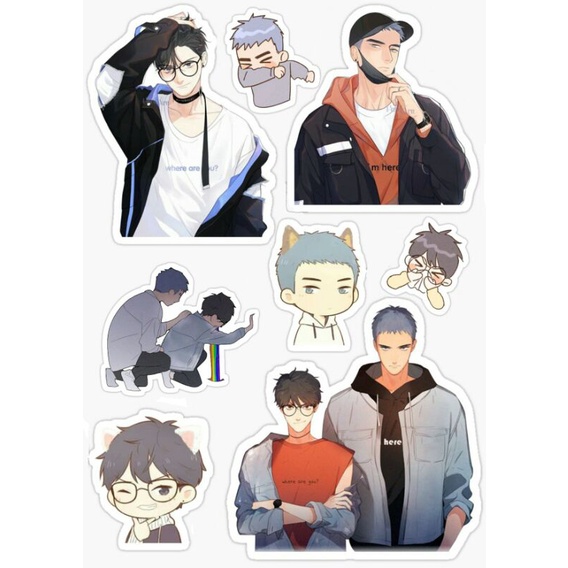 Jual Set Sticker Manhwa BL Yaoi / Painter of The Night / Love is An ...
