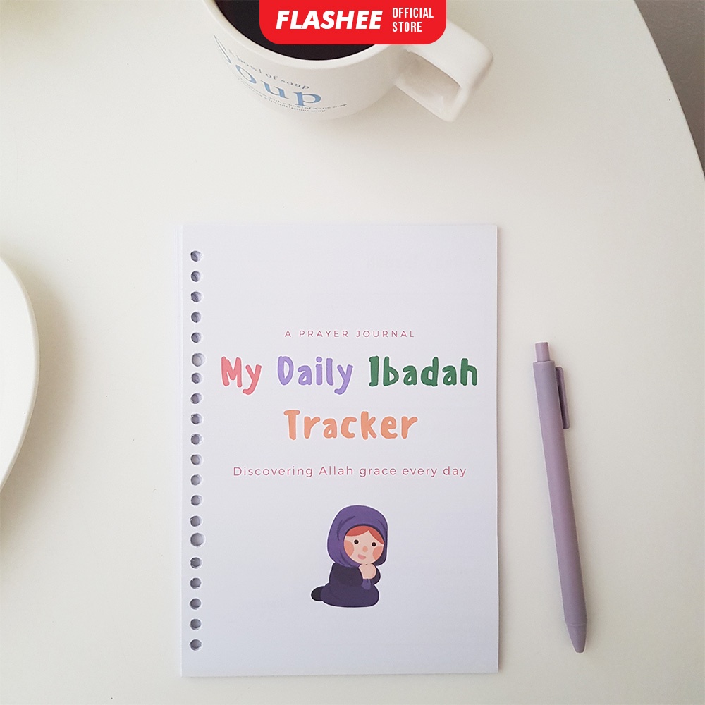Jual Daily Ibadah Tracker Untuk Muslim Sholat Tracker Catatan Ibadah ...