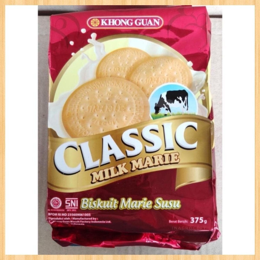 Jual MARIE SUSU KHONG GUAN CLASSIC 375GR | Shopee Indonesia