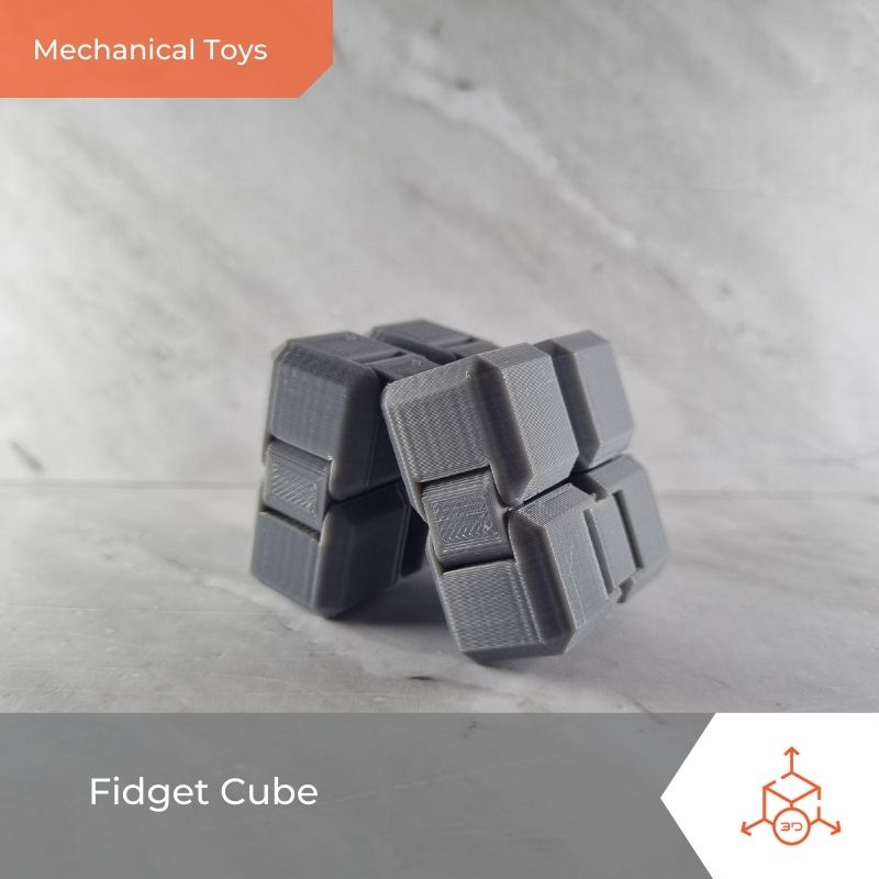 Jual Fidget Toys | Fidget Cube | Infinity Rotating Cube | Mechanical ...