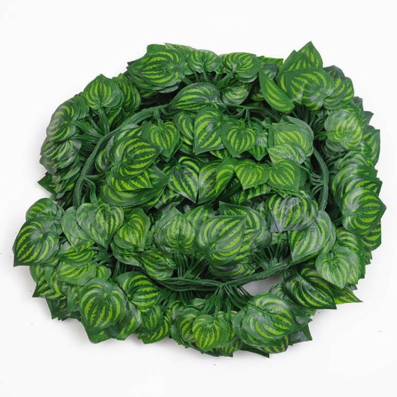 Jual Daun rambat semangka plastik dekorasi lamaran bunga artificial ...