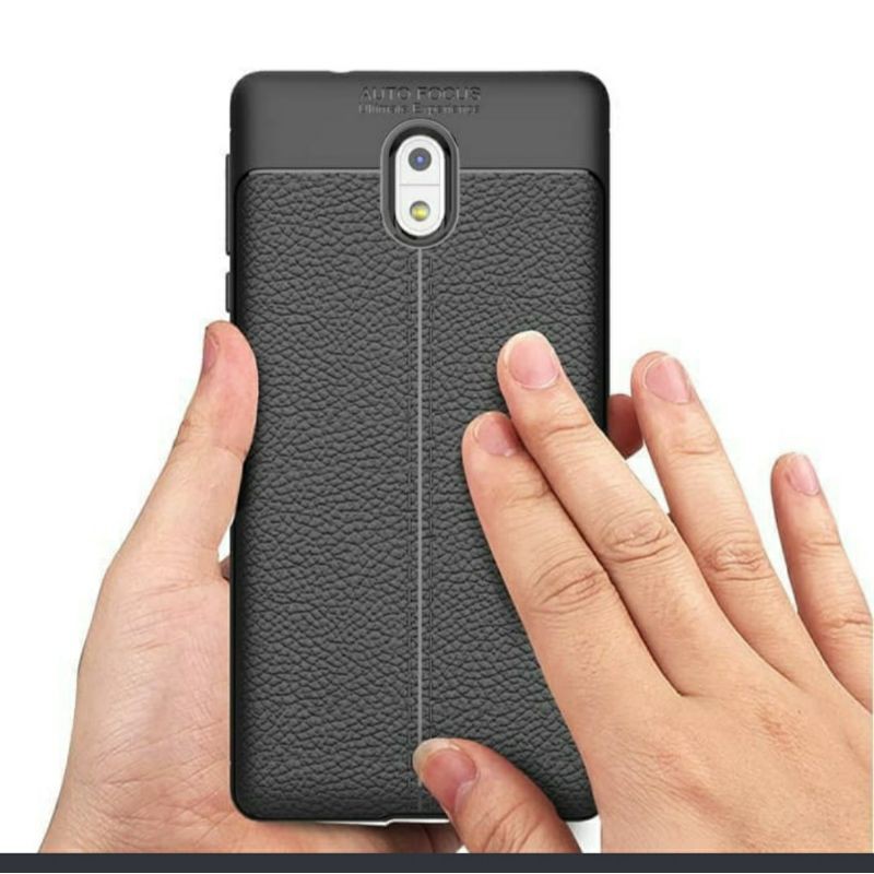 Jual Nokia 3 Case Silikon AUTOFOCUS Leather Kulit Jeruk | Shopee Indonesia