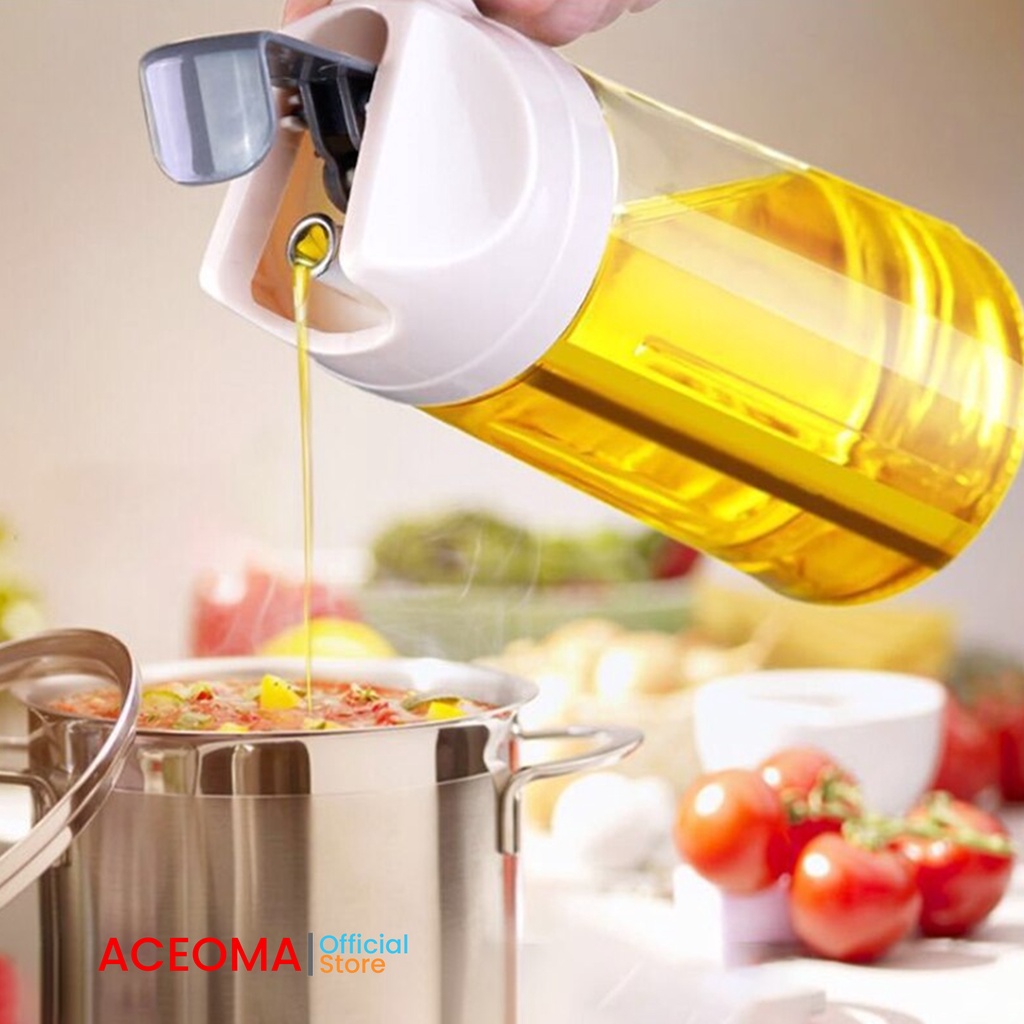 Jual Botol Minyak Goreng Kaca Tempat Minyak Goreng Seasoning Glass Jar ...
