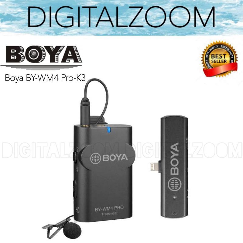 Jual Boya BY-WM4 Pro-K3 Wireless Microphone - Boya WM4 Pro K3 | Shopee ...