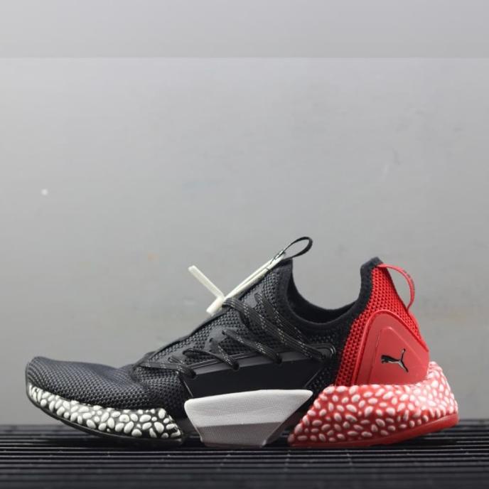 Jual Sepatu Puma Hybrid Rocket Runner Black Red White Premium Original ...