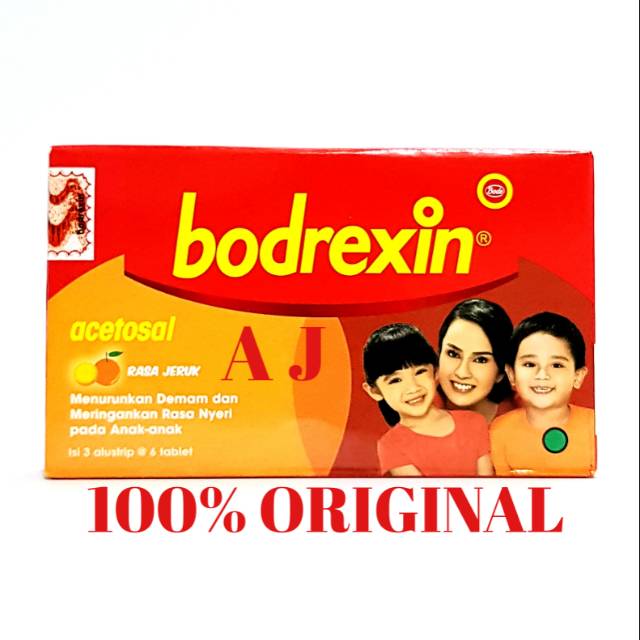 Jual Bodrexin Acetasol Rasa Jeruk - Obat Penurun Demam | Shopee Indonesia