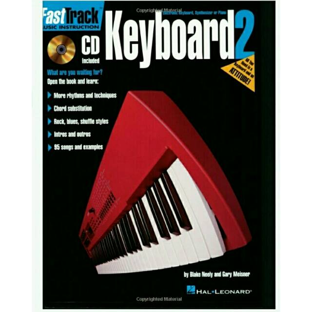 Jual Fast Track Keyboard method book 2 Buku belajar keyboard seri 2 ...
