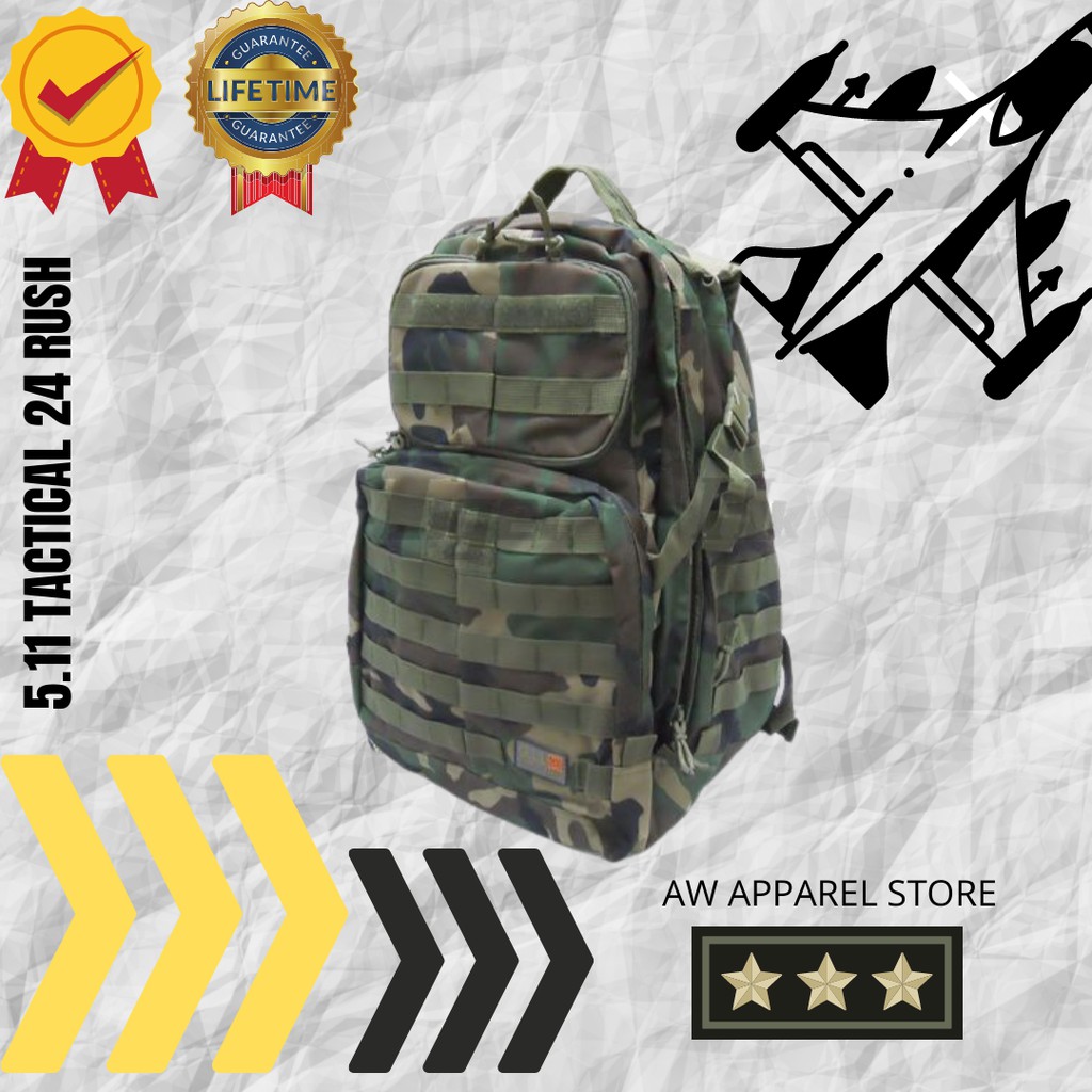 Jual 511 RUSH 24 BACKPACK TACTICAL ORIGINAL MULTICAM-CAMO | Shopee ...