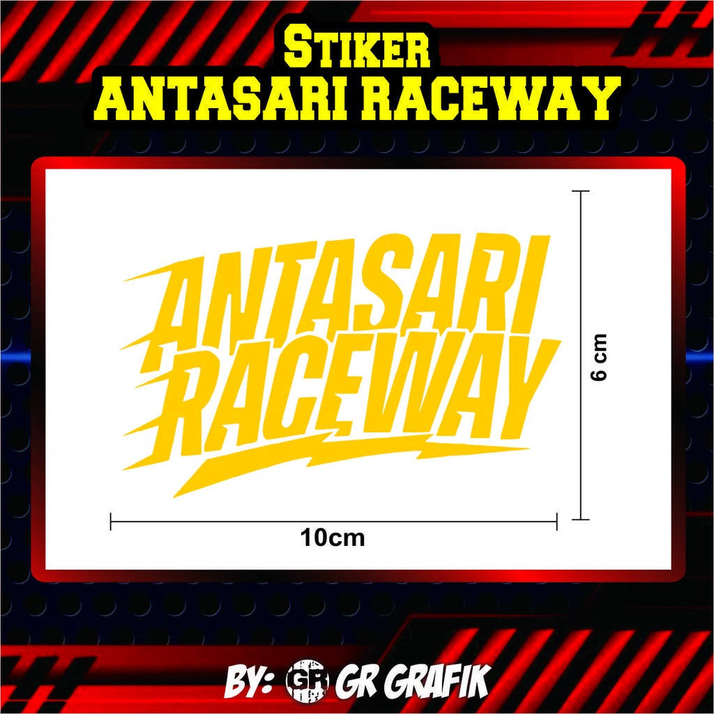 Jual Stiker Cutting Antasari Raceway VIRAL | Shopee Indonesia